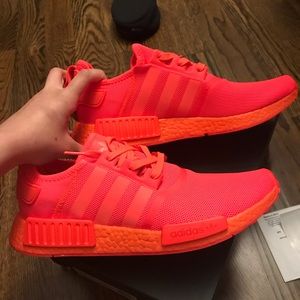 adidas | Shoes | Adidas Nmd R Triple Solar Red | Poshmark